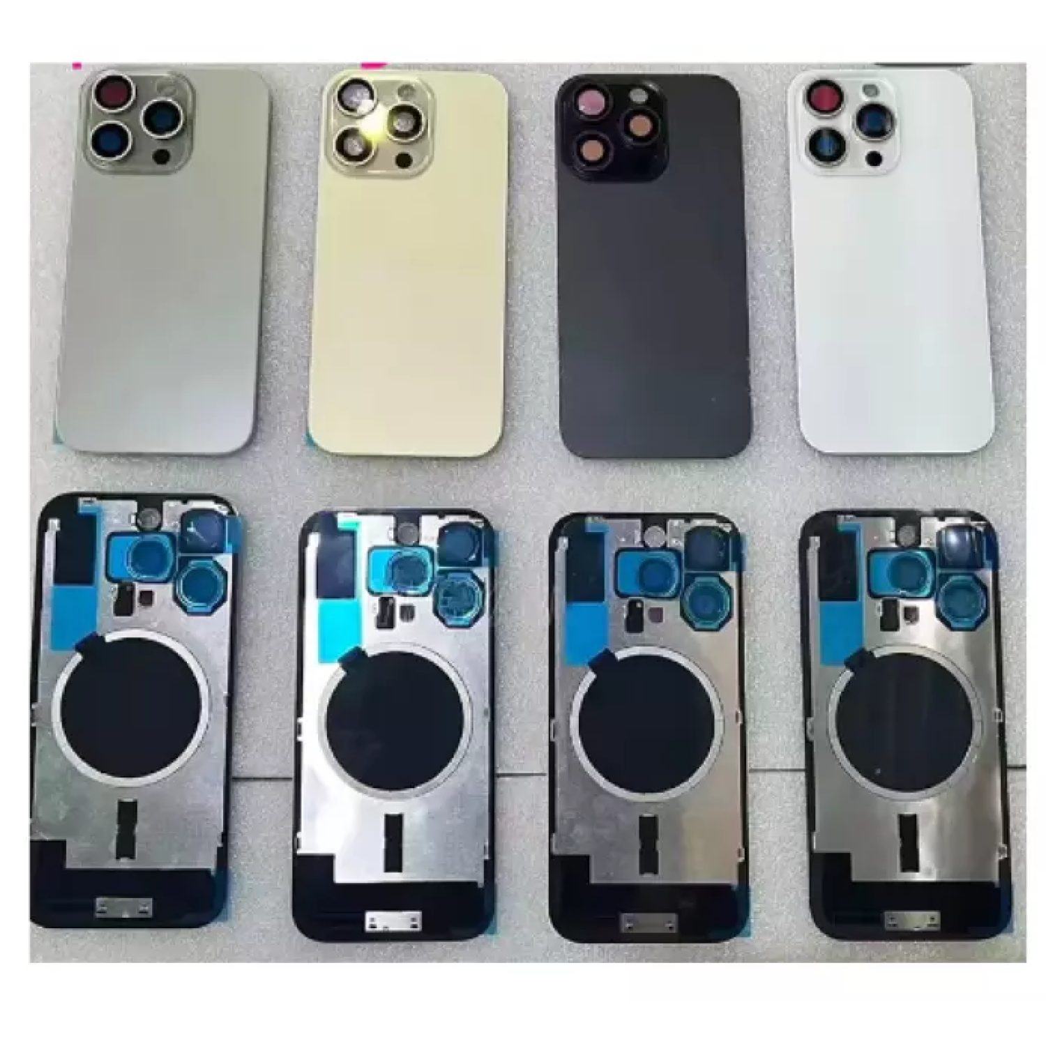 back glass with metal frame for iPhone 16 Pro Max - TanStarTrade