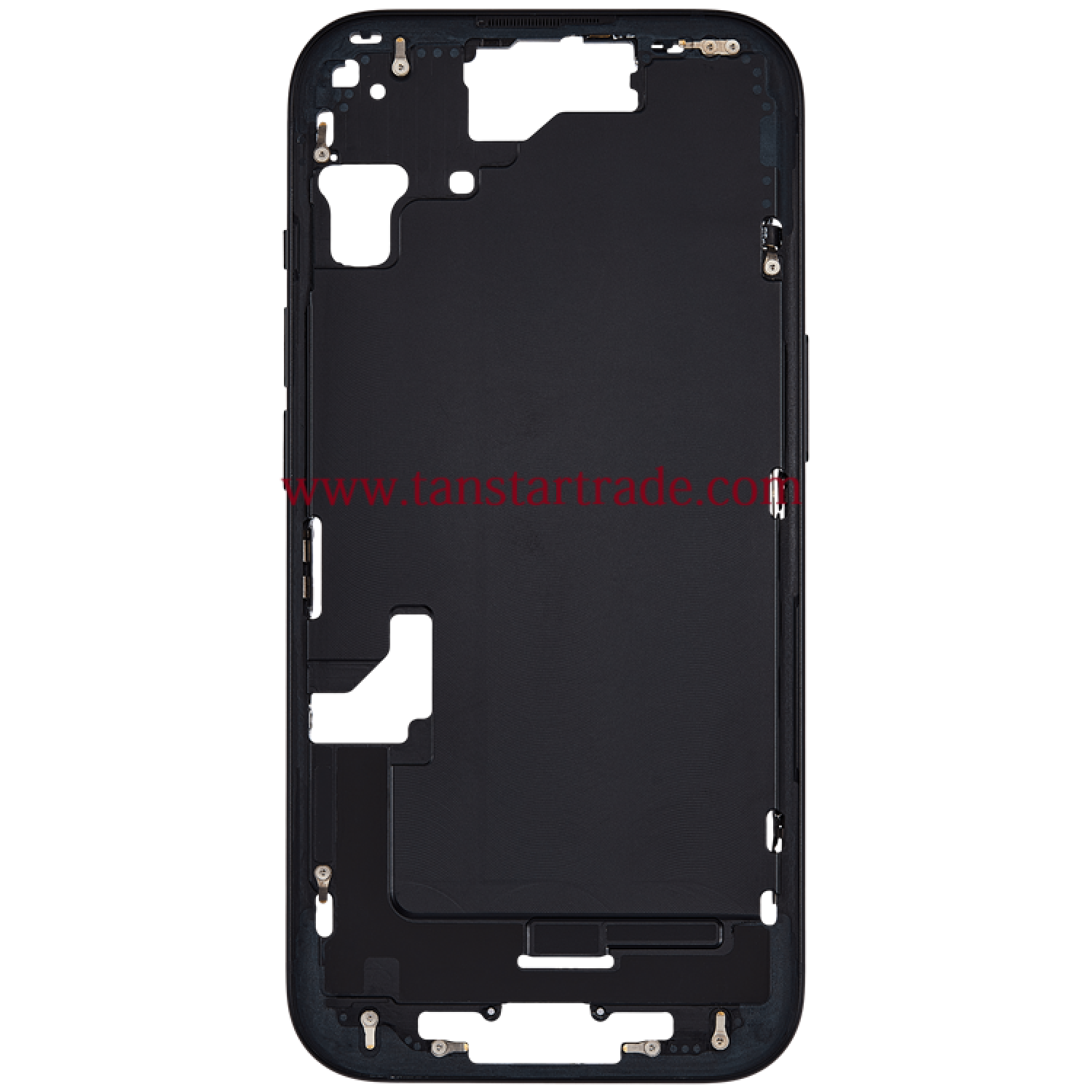 mid frame with power volume flex installed for iPhone 15 - TanStarTrade