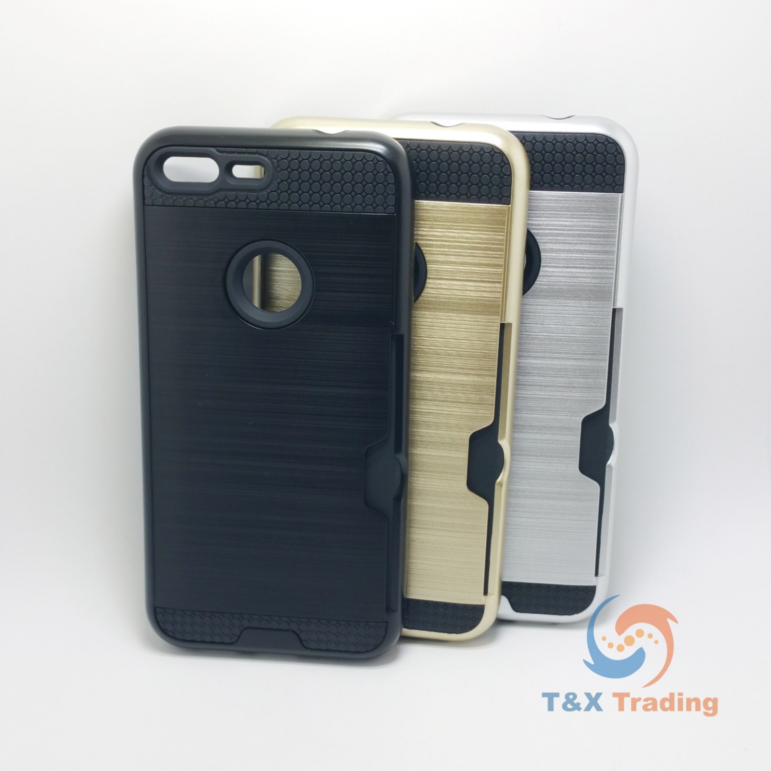Google Pixel - Slim Sleek Case with Credit Card Holder Case - TanStarTrade